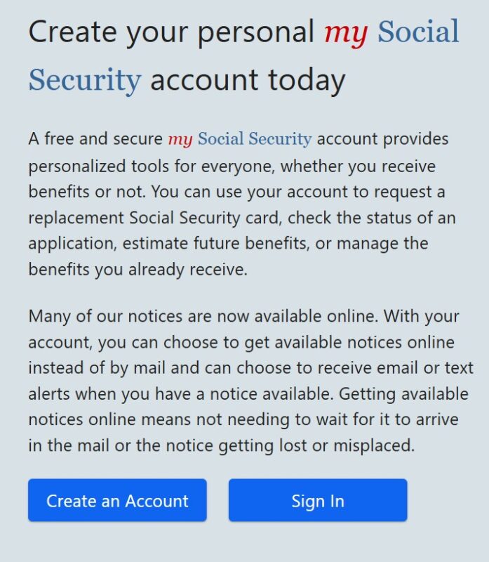 How to Open an Online Social Security Account: Step-by-Step